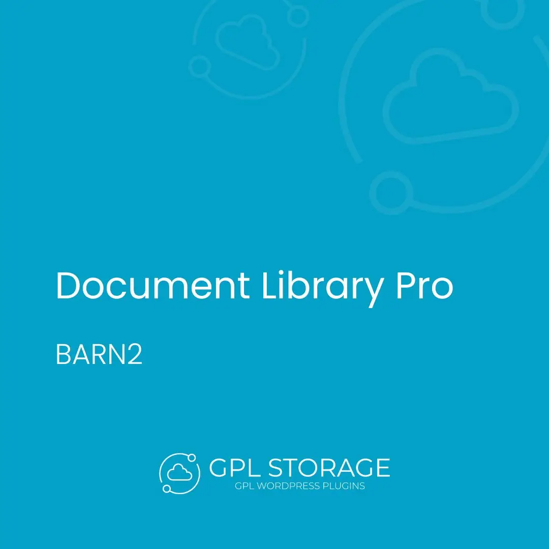 Barn2 Document Library Pro download | GPL Storage