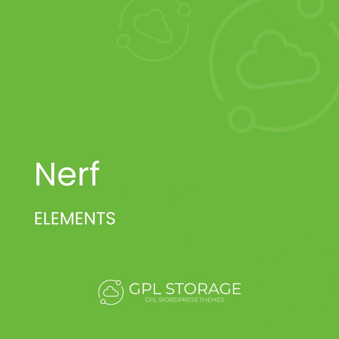 Download Nerf – Single Property WordPress Theme | GPL Storage - Wordpress